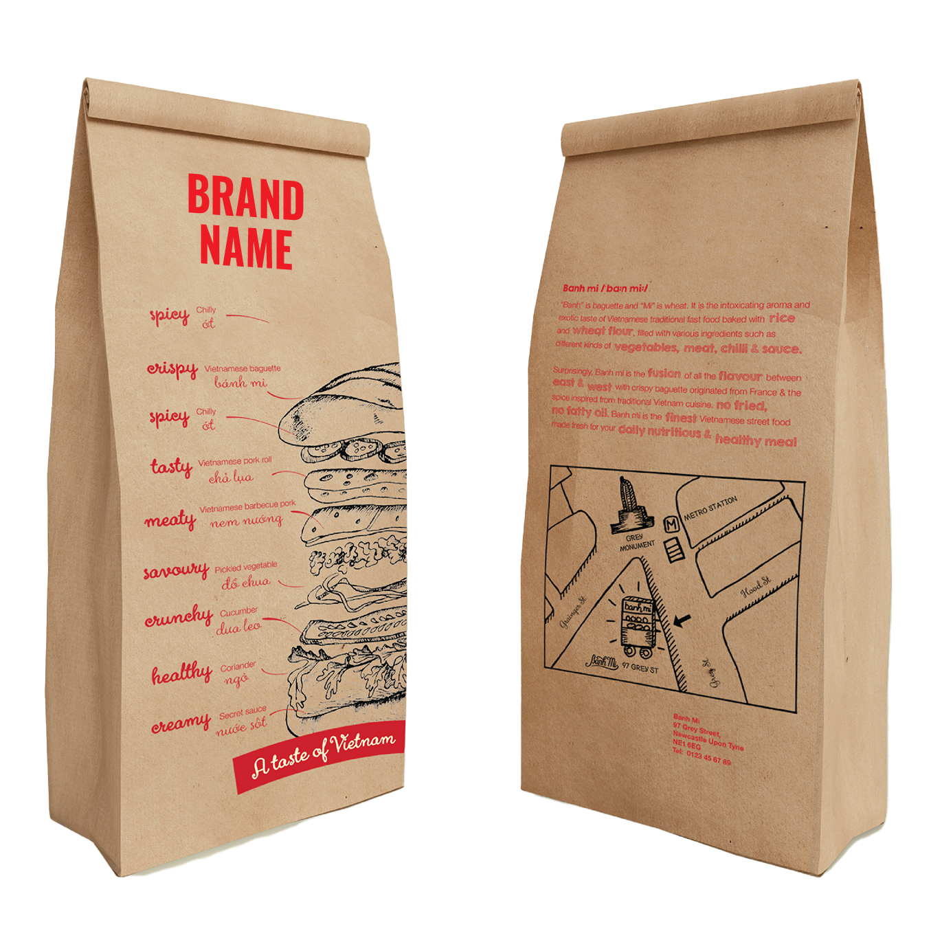 Buy Custom Food Bags: Best Prices, Fast and Easy Ordering with Free ...