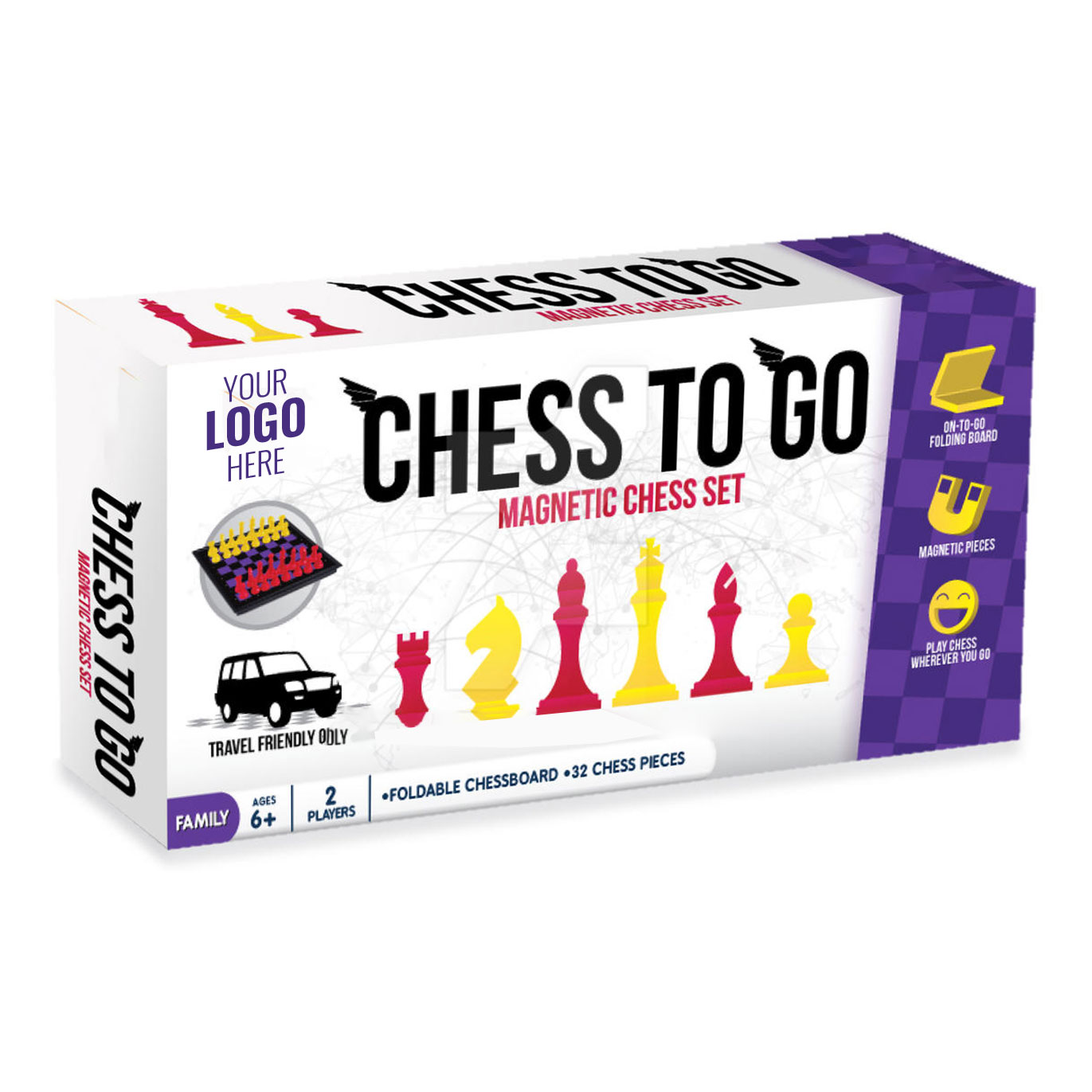 Buy Custom Printed Chess Set Boxes - PackHit USA