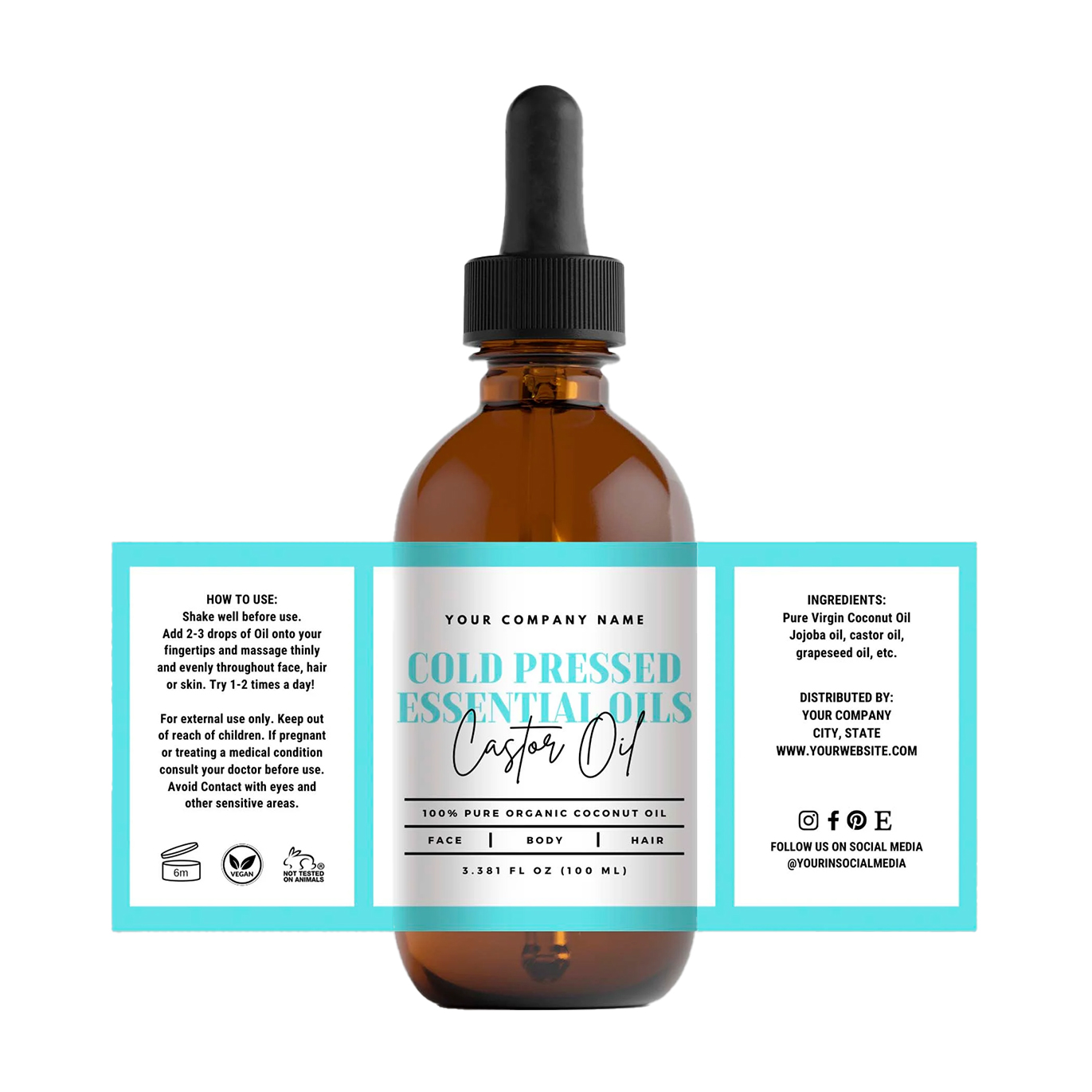 Buy Custom Hemp Labels: Fast, Affordable and No Minimums with Free ...