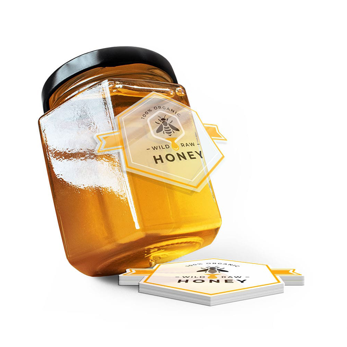 Buy Custom Honey Jar Labels: Fast, Affordable, and No Minimums with ...