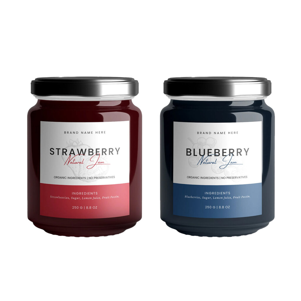 Buy Custom Jam Jar Labels: Fast, Affordable, and No Minimums with Free ...