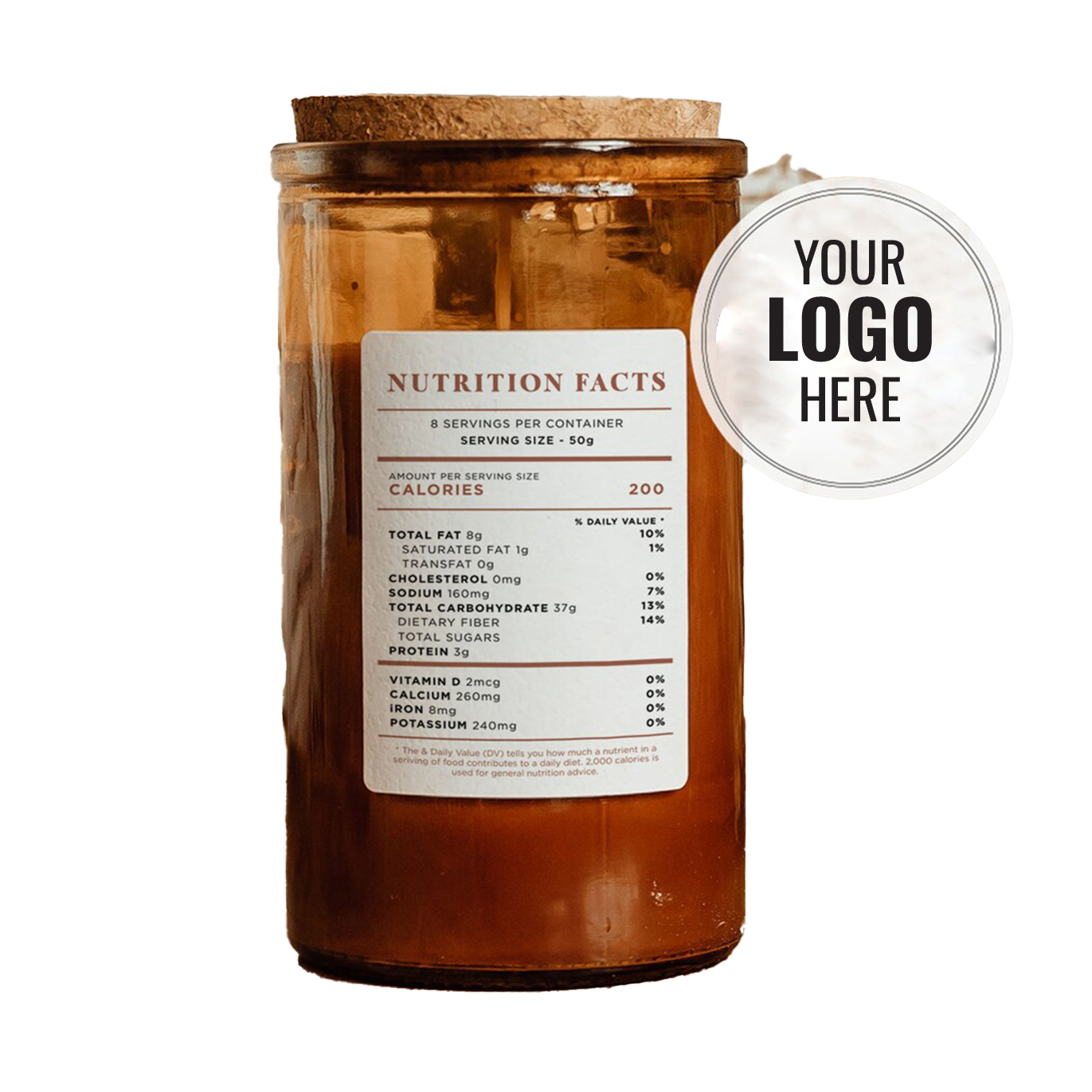 Buy Custom Nutrition Labels: Fast, Affordable, and No Minimums with ...