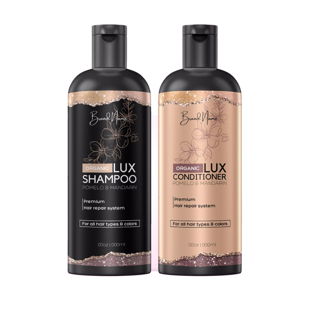 Buy Custom Shampoo Labels: Fast, Affordable and No Minimums with Free ...