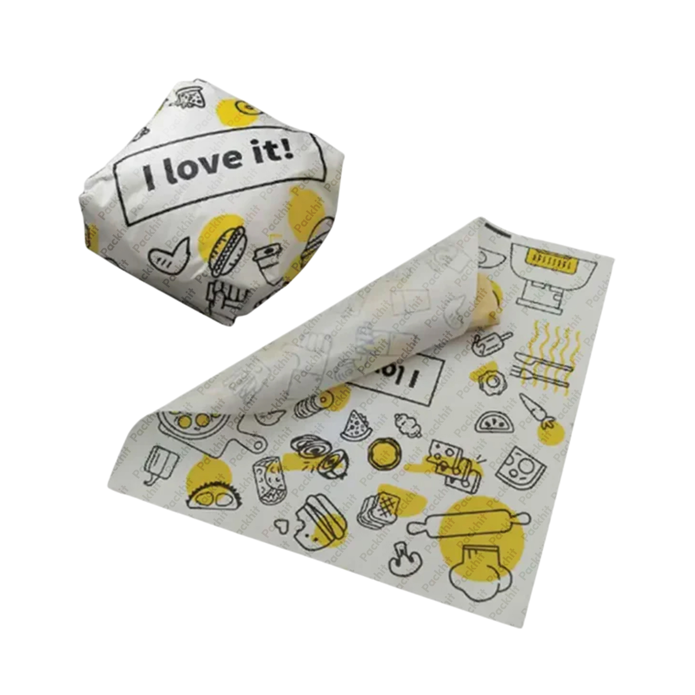 Buy Custom Printed Butter Papers - PackHit USA