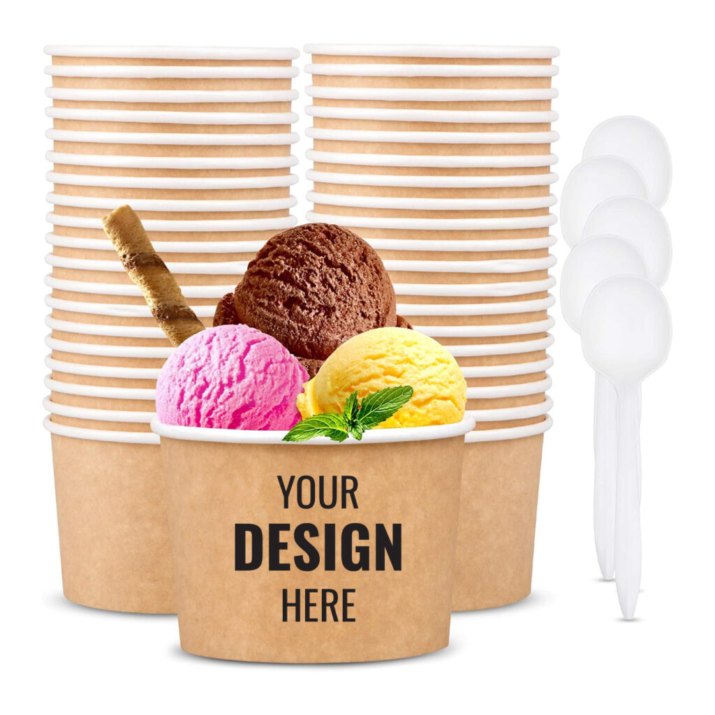Buy Custom Ice cream Cups: Best Prices, Fast and Easy Ordering with ...
