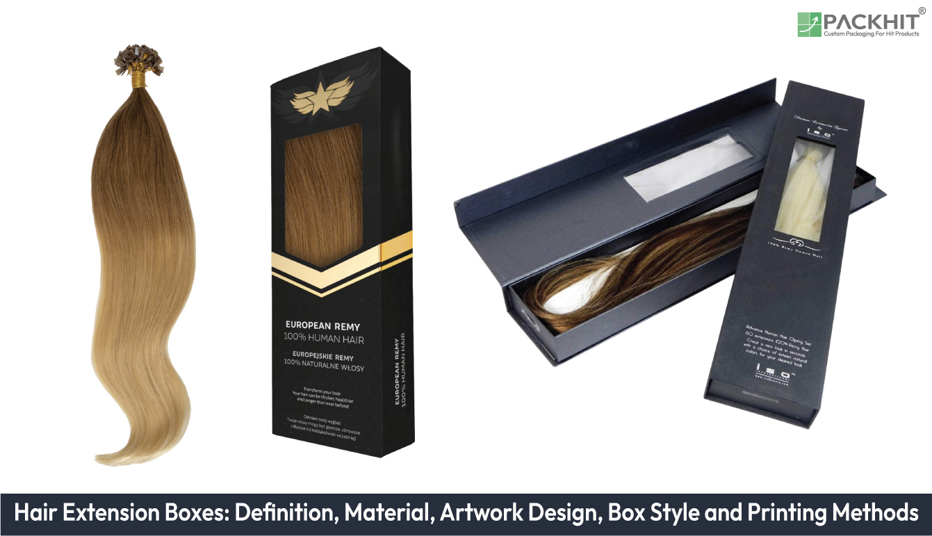 Hair Extension Boxes: Definition, Material, Artwork Design, Box Style ...