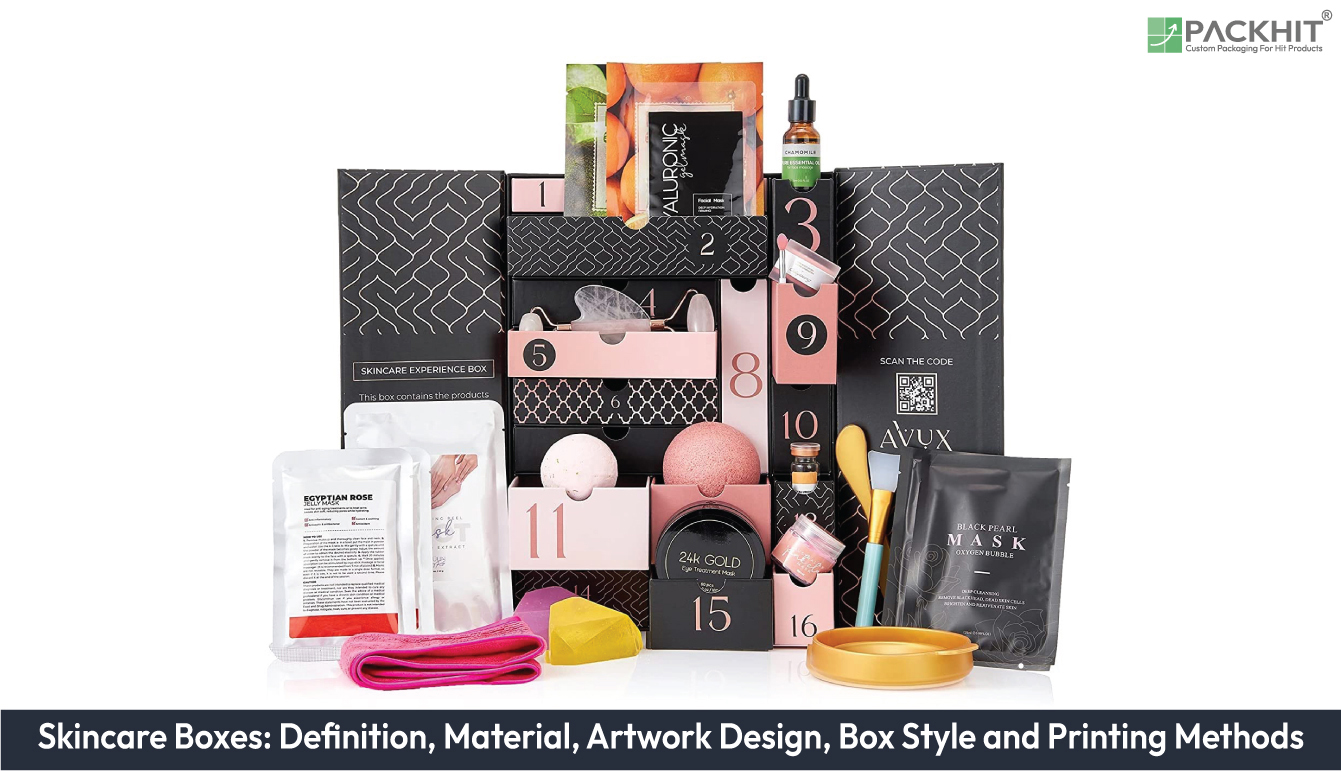 Skincare Boxes: Definition, Material, Artwork Design, Box Style and Printing Methods