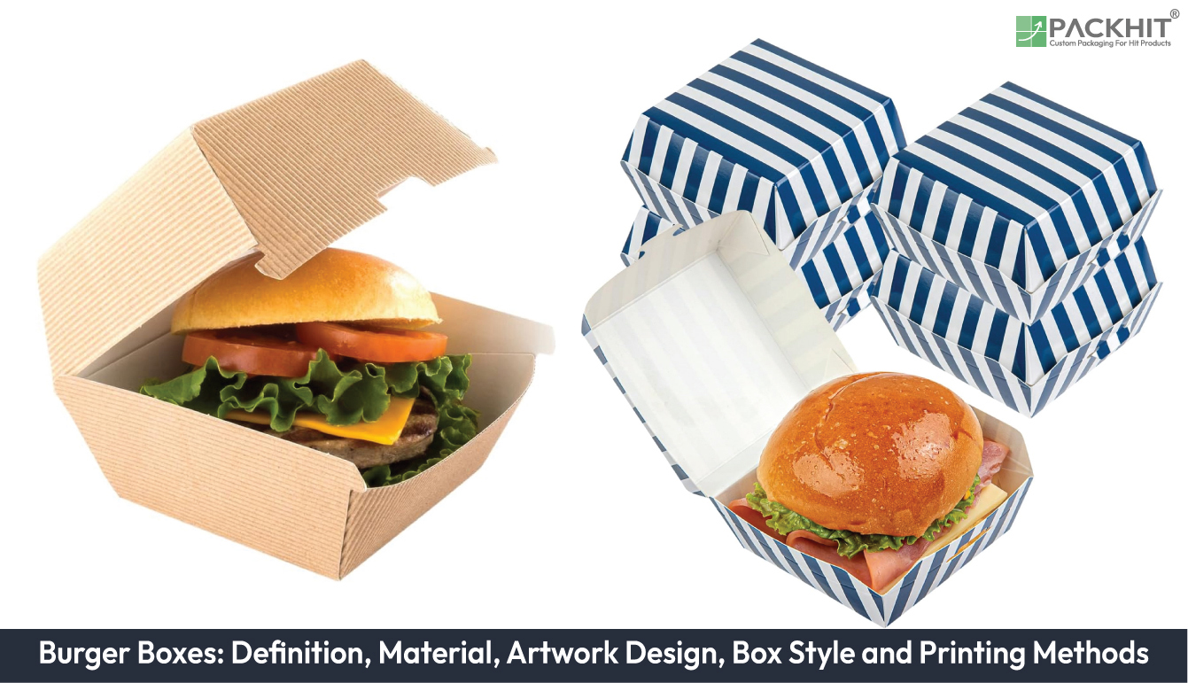 Burger Boxes: Definition, Material, Artwork Design, Box Style, and Printing Methods