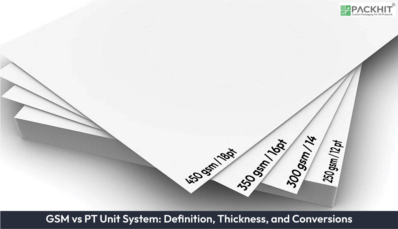GSM VS PT Units System: Definition, Thickness, and Conversions