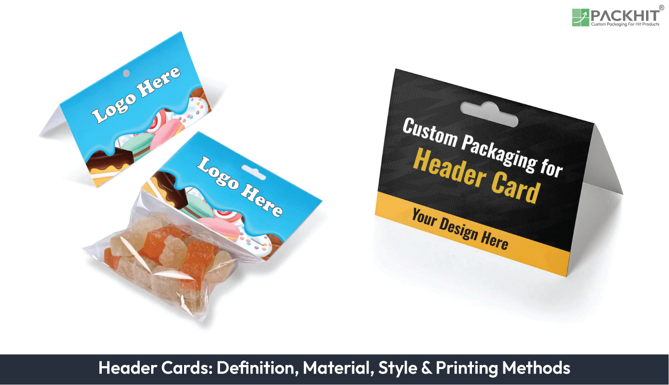 Header Cards: Definition, Material, Style & Printing Methods