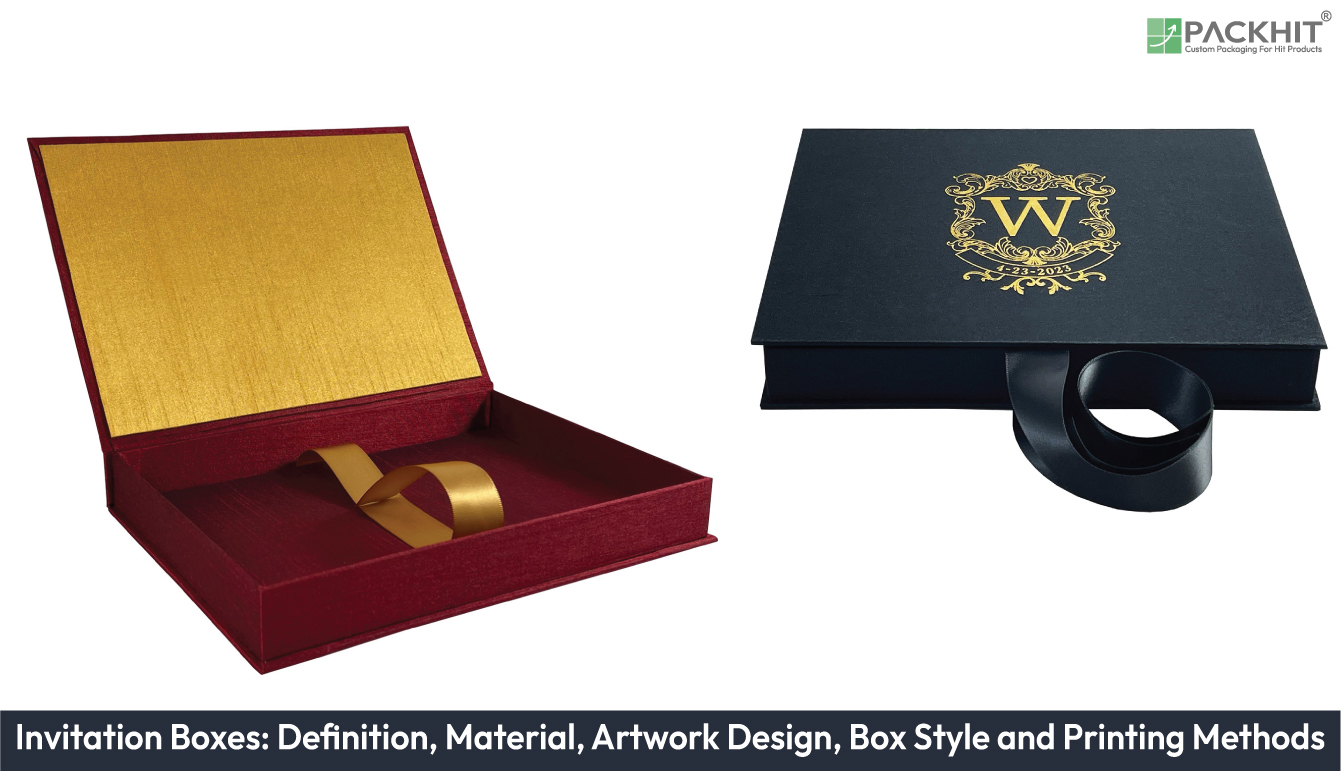 Invitation Boxes: Definition, Material, Artwork Design, Box Style and Printing Methods