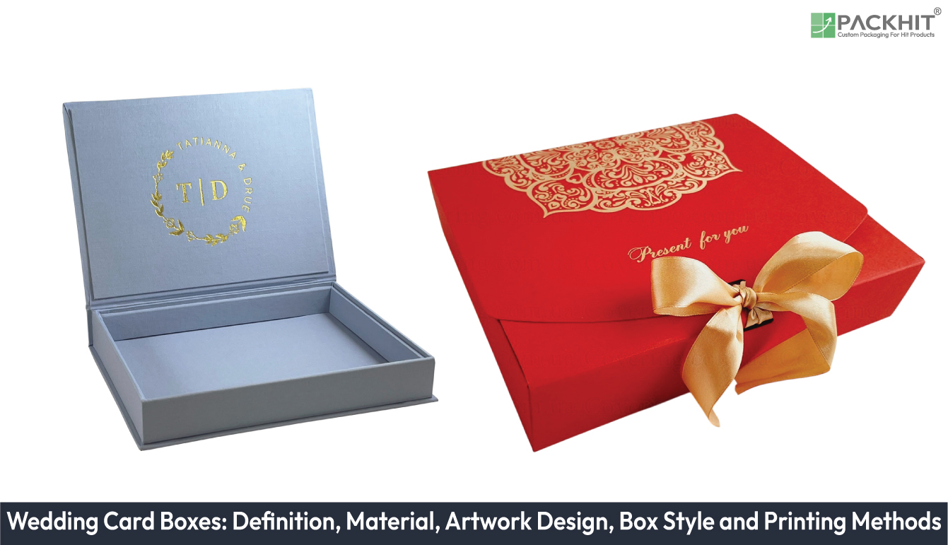 Wedding Card Boxes: Definition, Material, Artwork Design, Box Style ...