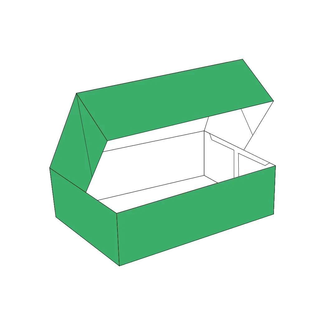 Buy Custom Printed Four Corner Cake Boxes - PackHit USA