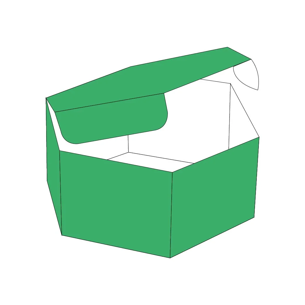 Buy Custom Printed Hexagon Boxes - PackHit USA