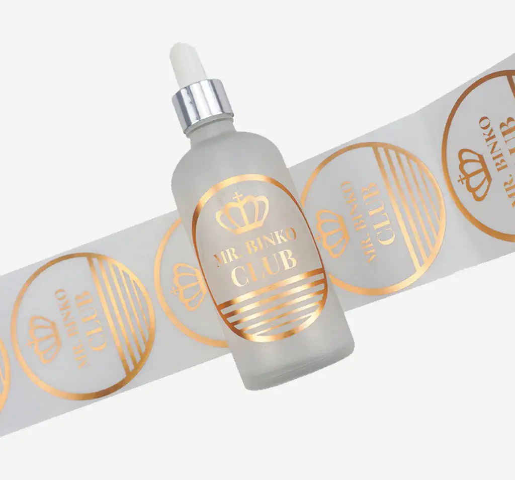 Custom Foil Stamp Labels | Packhit.com