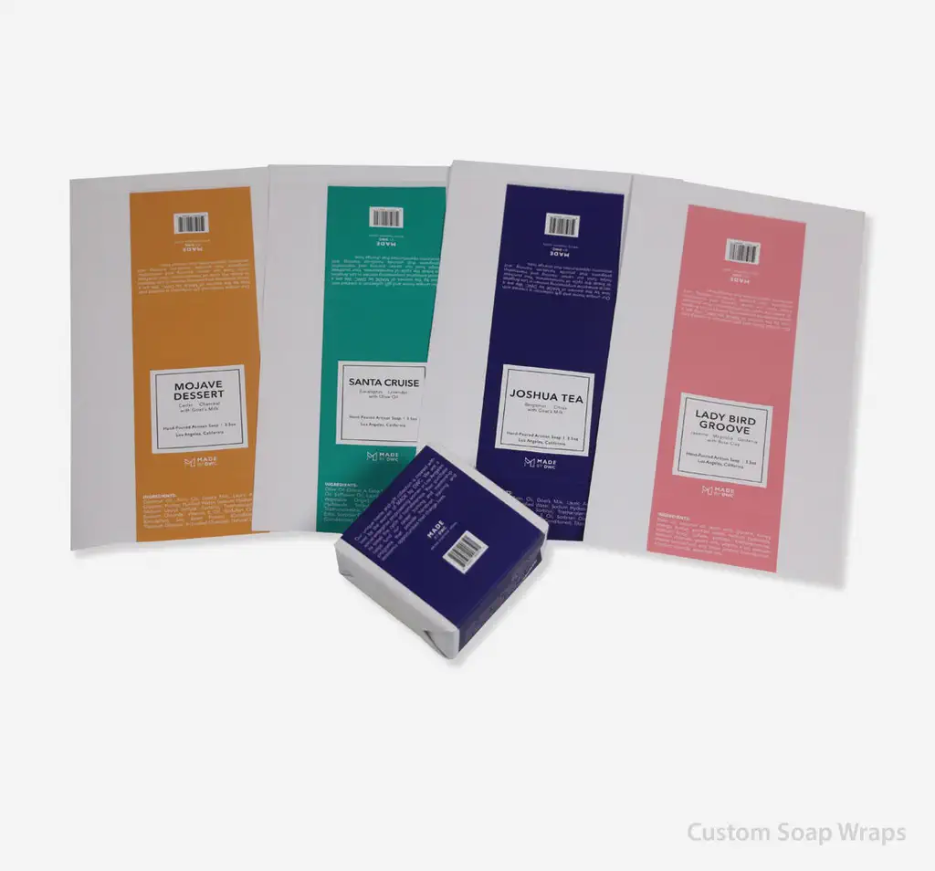 Custom Soap Wraps | Packhit.com
