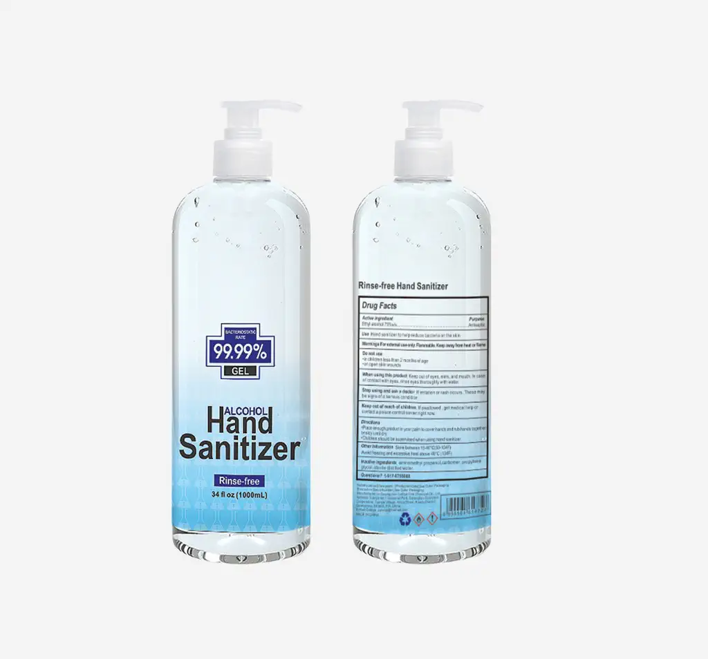 Custom Hand Sanitizer Labels | Packhit.com