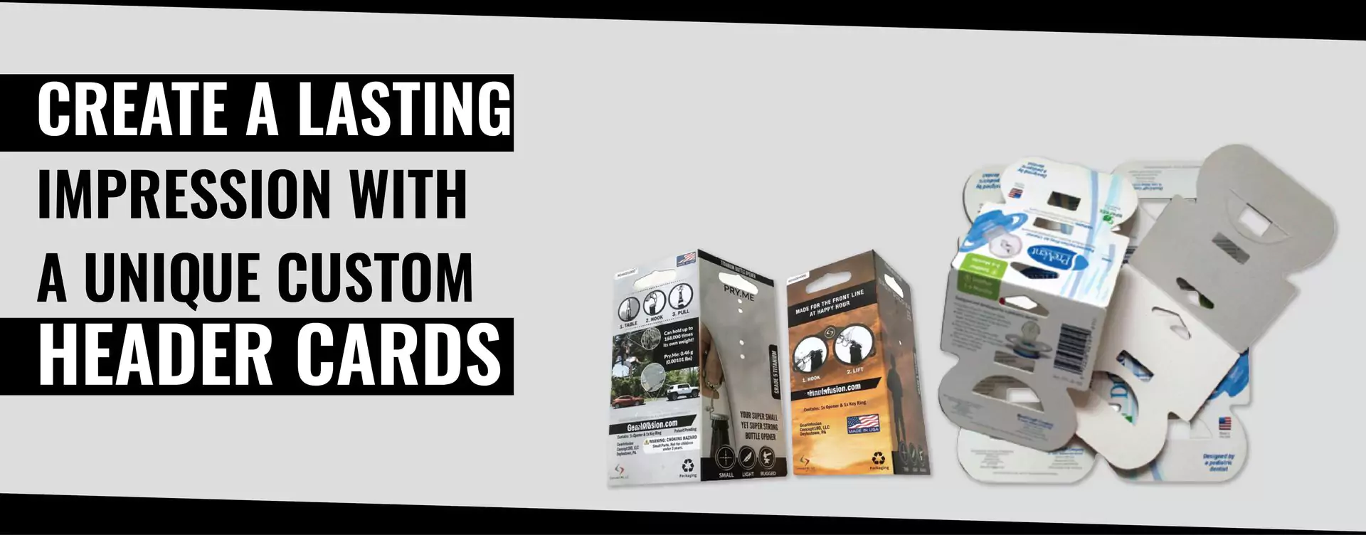 Create a Lasting Impression with a Unique Custom Header Cards - Packhit.com