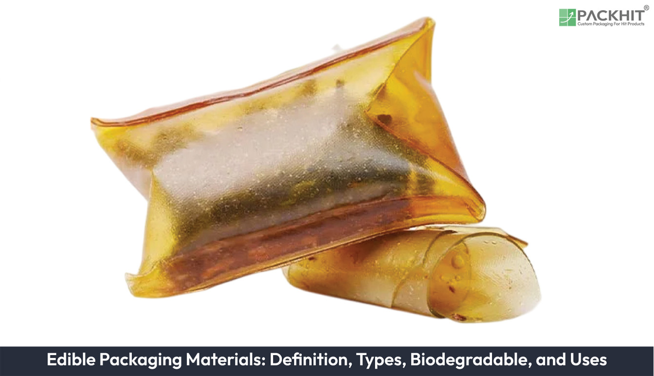 Edible Packaging Materials: Definition, Types, Biodegradability, and Uses