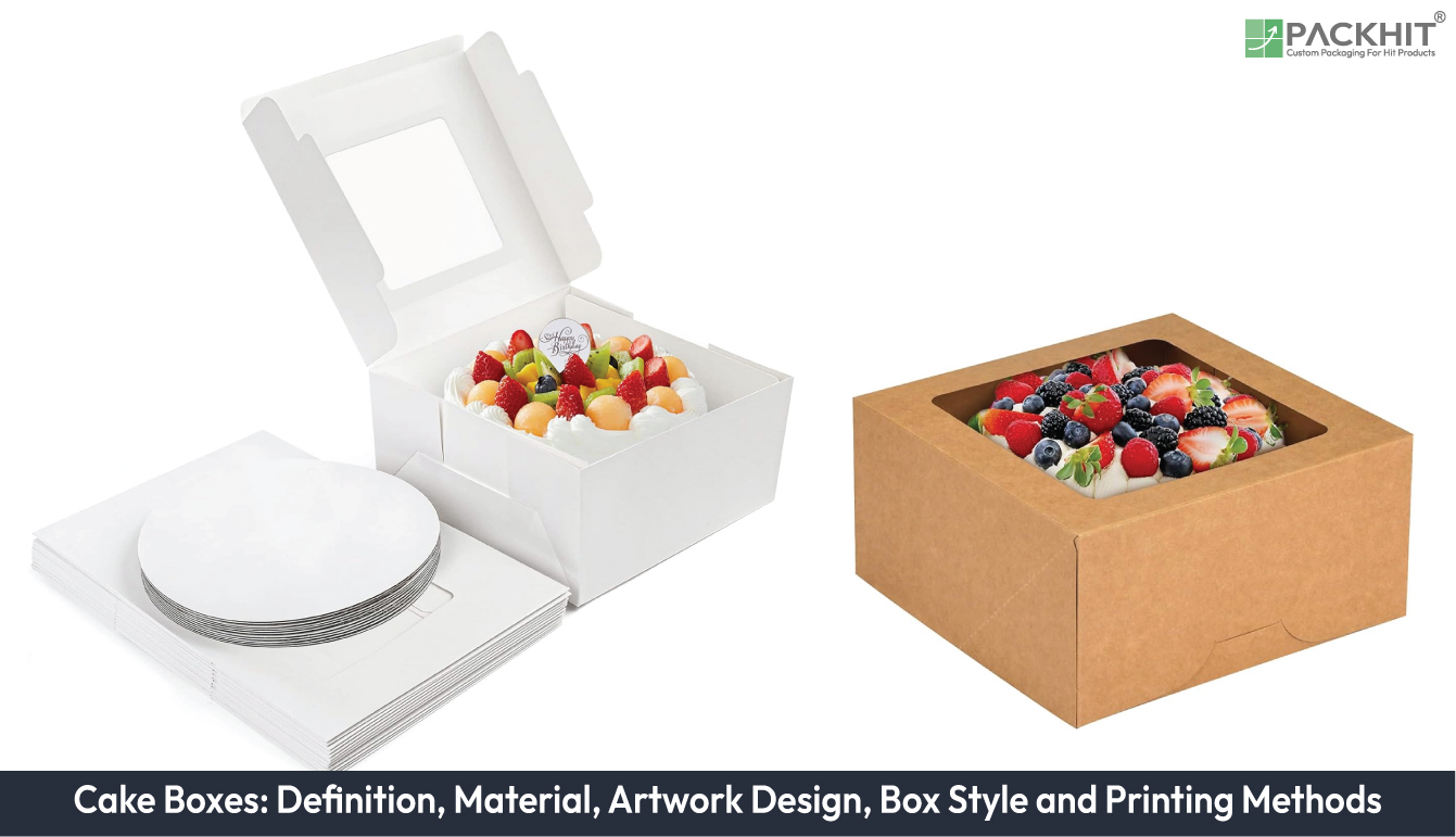 Cake Boxes: Definition, Material, Artwork Design, Box Style, and Printing Methods